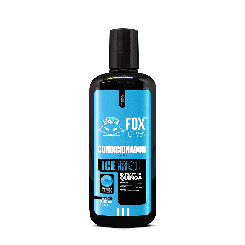 CONDICIONADOR ICEFRESH 240ML - FOX FOR MEN - FOX FOR MEN