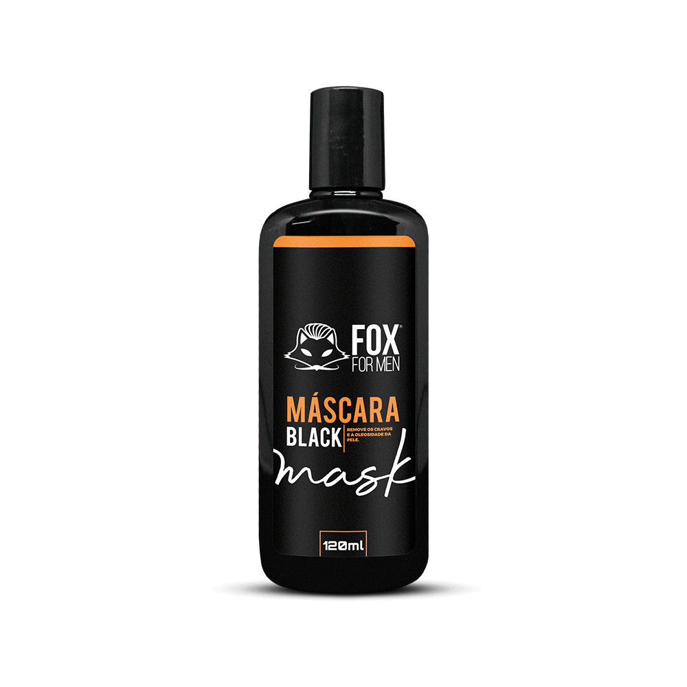 MÁSCARA BLACK 120ML - FOX FOR MEN