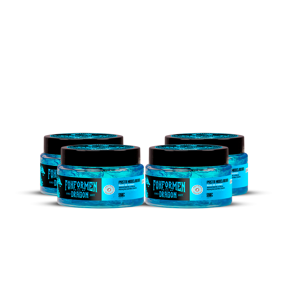 PASTA DRAGON OLEO DE OZONIO 80G - 04 UNID - FOR FOX MEN - FOX FOR MEN